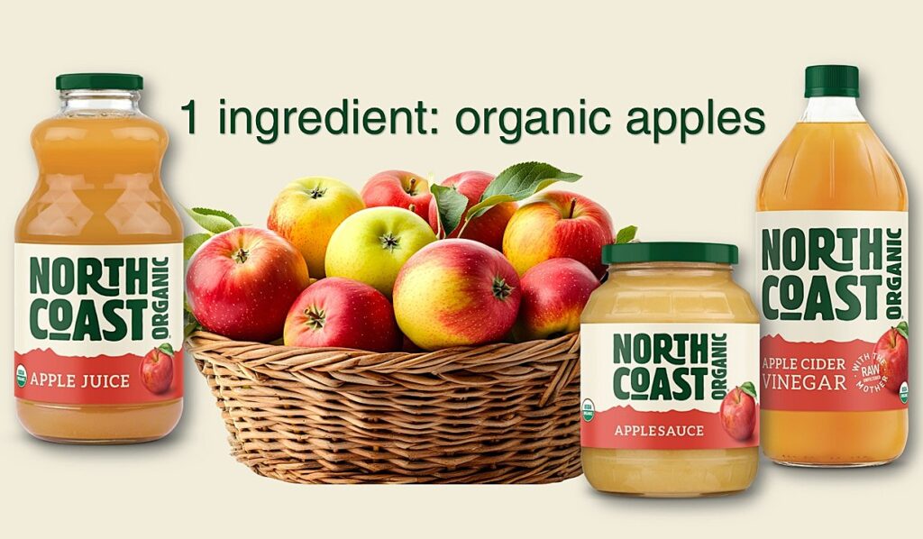 Certified Organic Apple Products | North Coast Organic